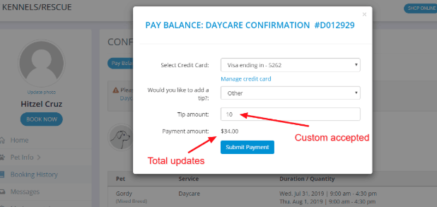 Accept Online Tips - Customer Portal Tip Prompt - ProPet Software ...